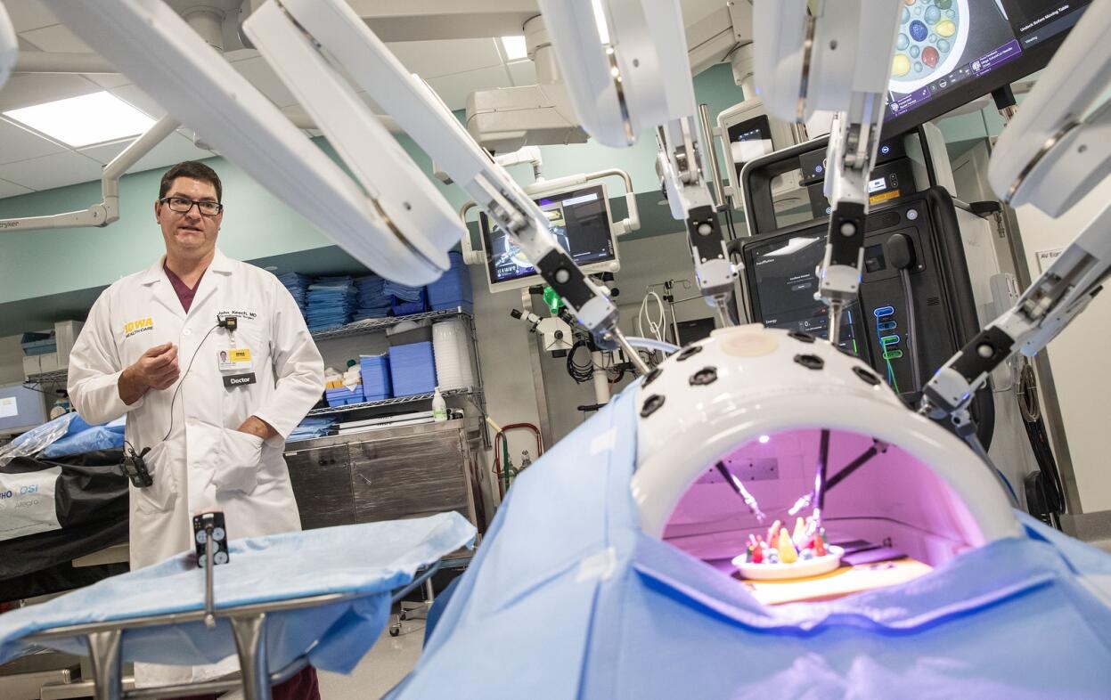 University of Iowa acquires da Vinci surgical robots: ‘This is the ...